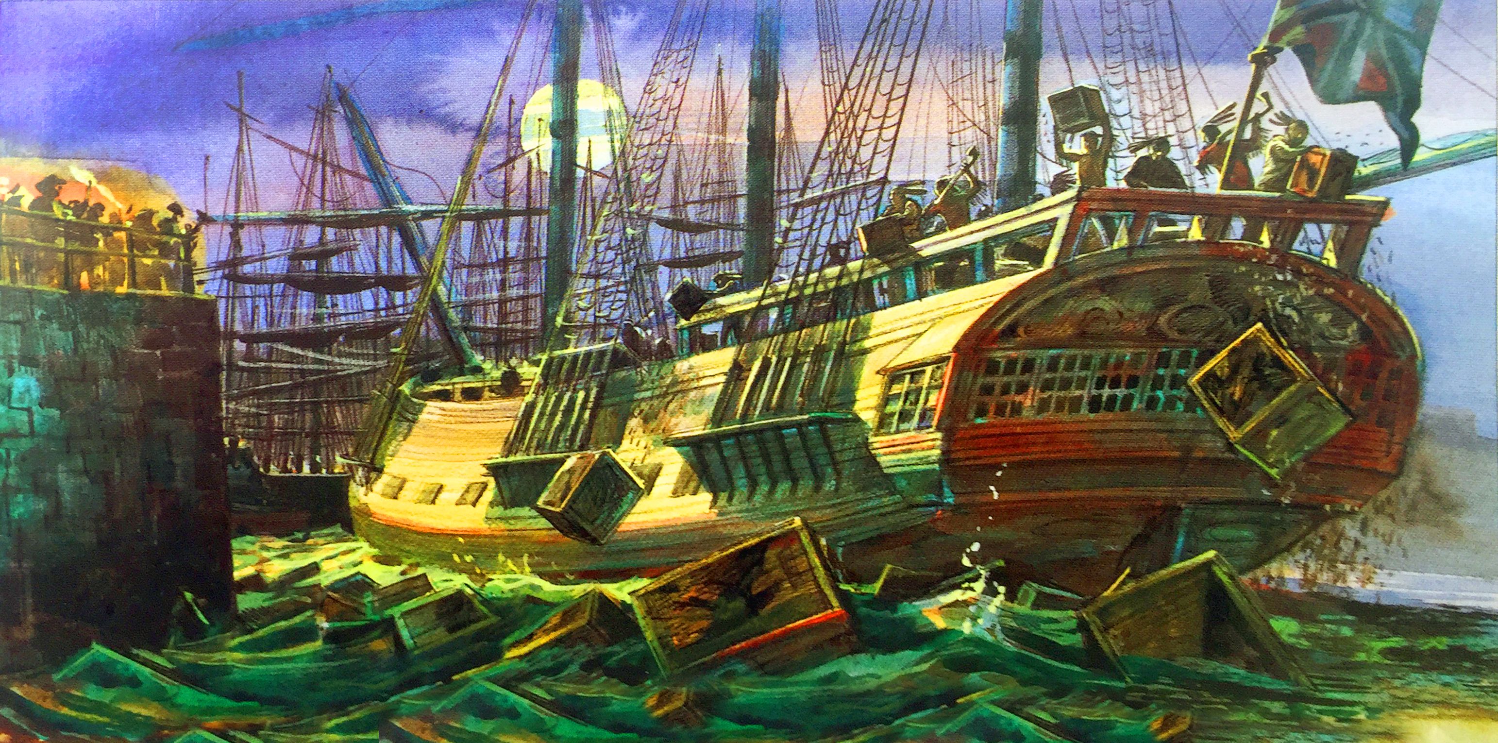 The Boston Tea Party - The Start of a Revolution – Tea by Birdy